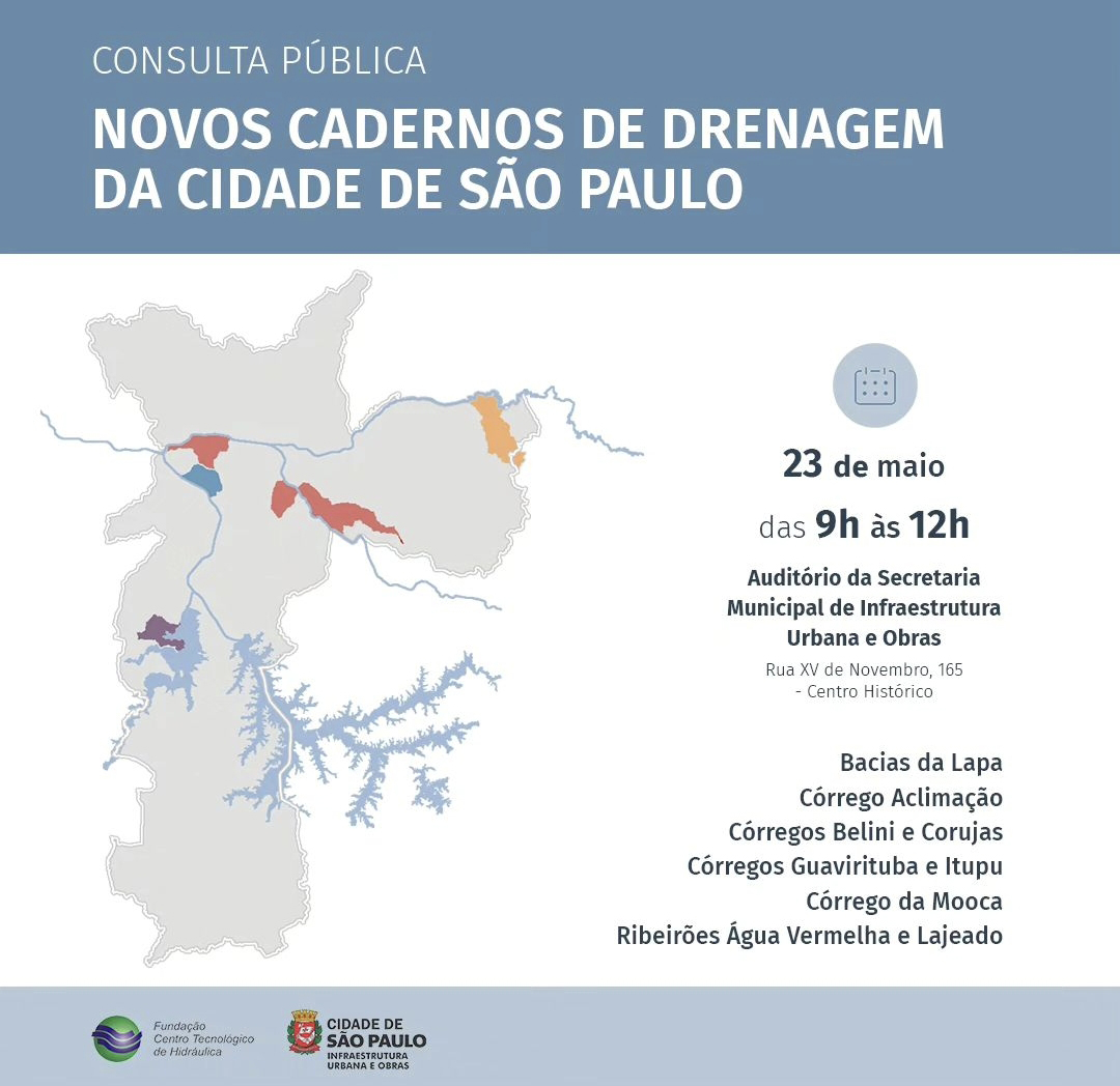 Siurb realiza audiência pública para estudo de drenagem
